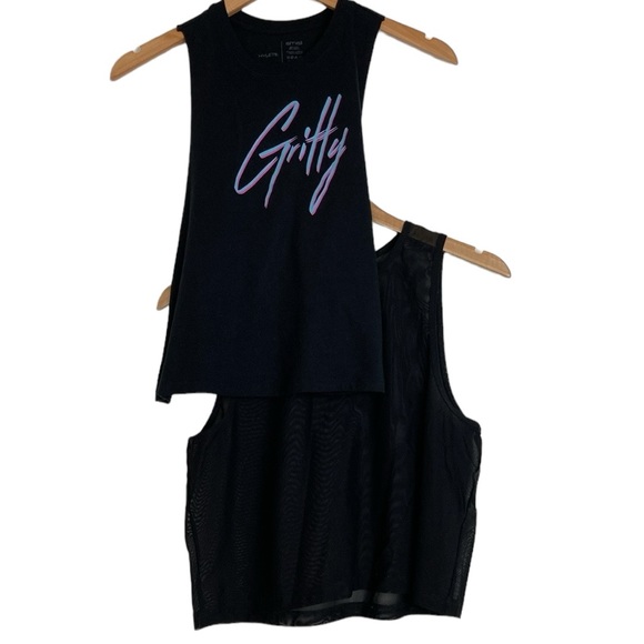 Hylete | Tops | Hylete Gritty Tank Unbranded Mesh Cropped Tank Bundled ...